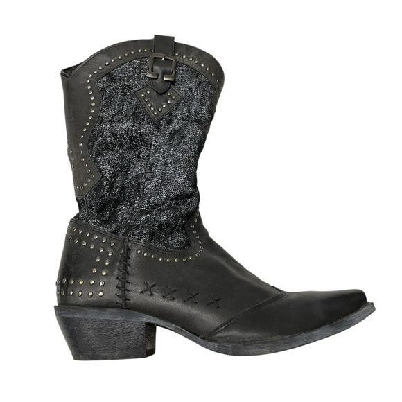 Laredo | Shoes | Dan Post Larado Harlow Cowgirl Boots Black Size 9 ...